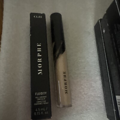 MORPHE Fluidity Full Coverage Concealer C1.55 Full Size 0.15 oz/4.5 | eBay