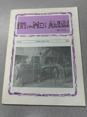 The Iron-Men Album Magazine Volume 24 March-April 1970 No. 4 | eBay