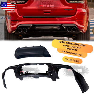 FOR JEEP GRAND CHEROKEE SRT / TRACKHAWK + Rear Bumper Valance Panel ...