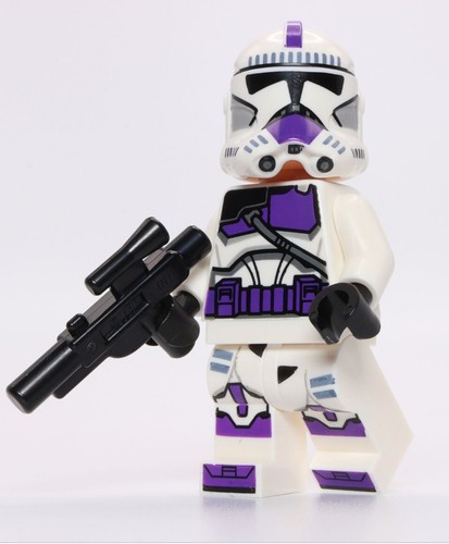 Lego Star Wars 187th Legion Clone Trooper Minifig with Blaster Gun | eBay