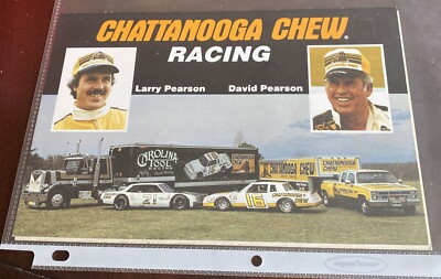 Larry Pearson David Pearson Chattanooga Chew #16 Driver Handout Hero ...