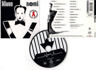 KLAUS NOMI "20 Titres, inclus Cold Song" (CD) 1994 | eBay