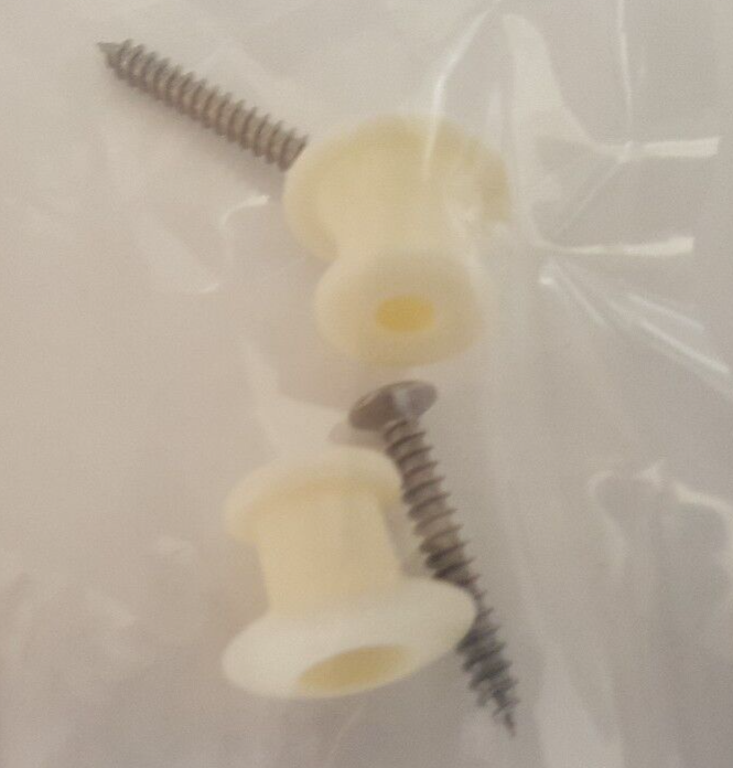 GuitarBoyZ Mandolin Style Strap Buttons with Mounting Screws Acoustic ...