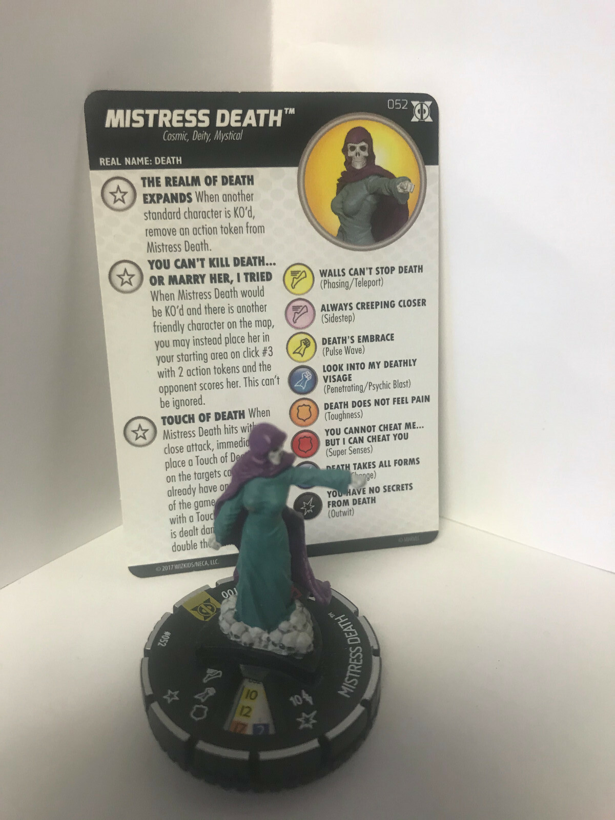 MISTRESS DEATH 052 Deadpool and X-Force Marvel HeroClix Super Rare | eBay