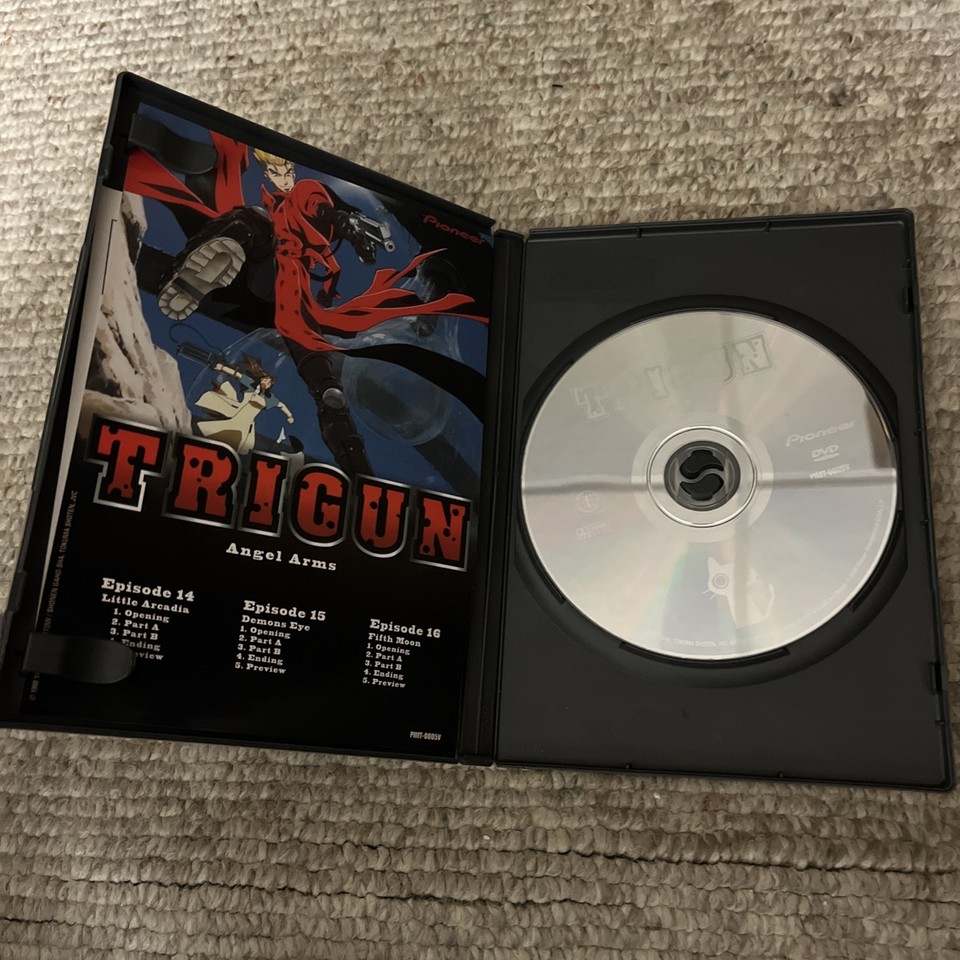 Trigun DVD Lot (7 DVDs) - Anime, Action, Comedy, Drama, Sci-fi | eBay
