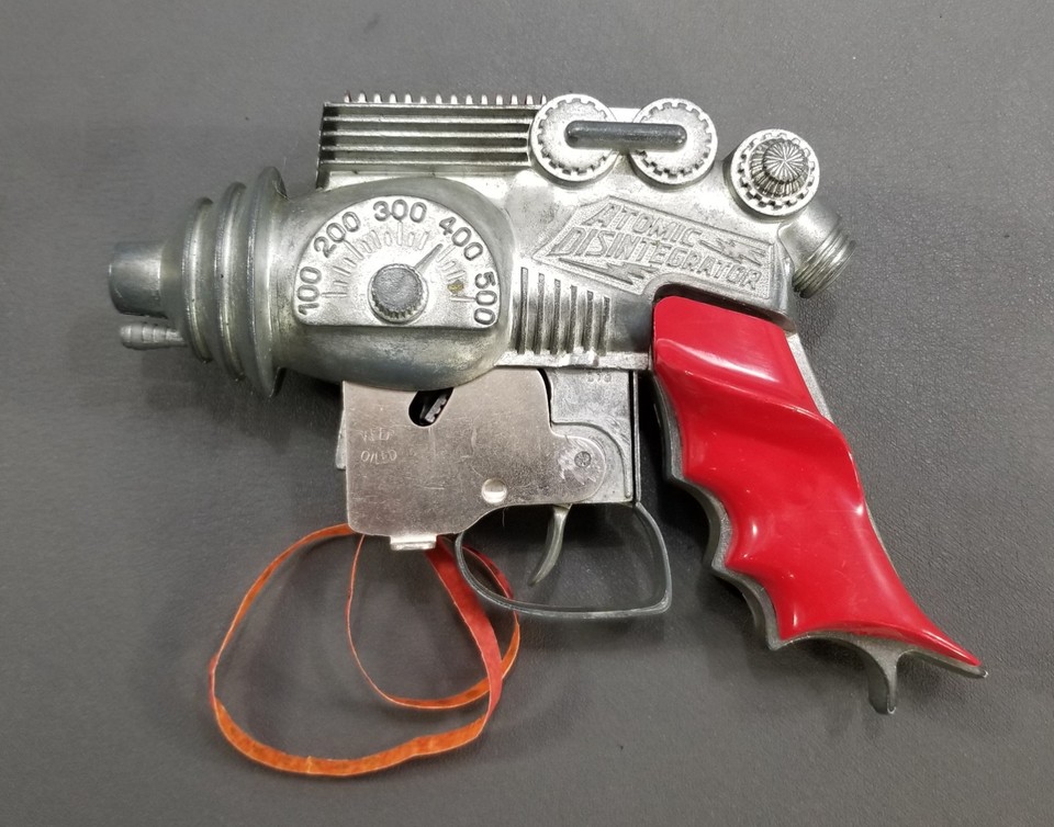 Vintage Rare 1950s Hubley Atomic Disintegrator Space Ray Cap Robot Gun ...