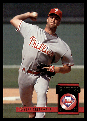 1994 Donruss Tyler Green #433 Philadelphia Phillies MLB Baseball Base ...