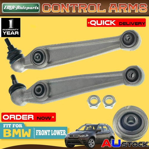 2x Lower Control Arm Front LH + RH for BMW X5 E70 2006-2013 X6 E71 E72 ...