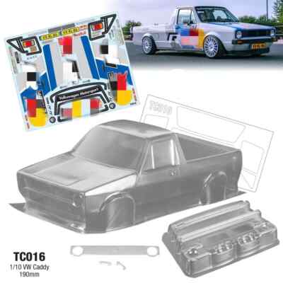 1/10 MK1 Rabbit Truck Clear RC Body Shell For 1/10 RC Drift Car Yokomo ...
