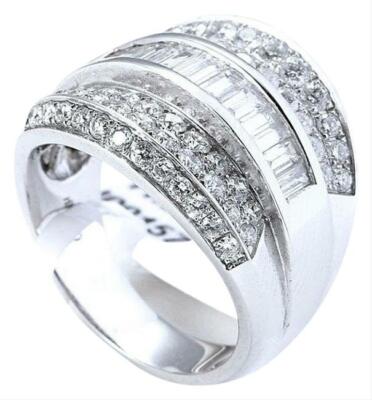 White Gold 18k Duanibds Rubg D2.26ct Ring | eBay