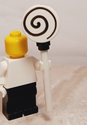 New LEGO Cane Staff Candy Swirl Chocolate Factory Boss Stick Licorice ...