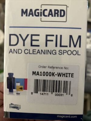 magicard dye film Ma100k-white | eBay