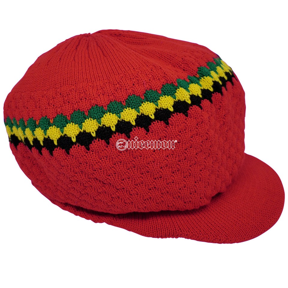 Rasta Rastafari Hat Cap Rastacap Reggae Jamaica Headwear Dreadlocks ...
