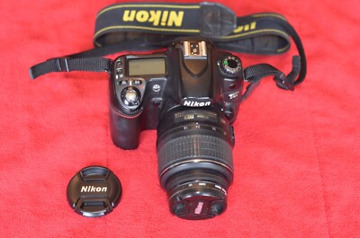 Nikon D80 SLR Digital Camera 10.2MP 18-55mm Nikon Lens LOW SHUTTER ...