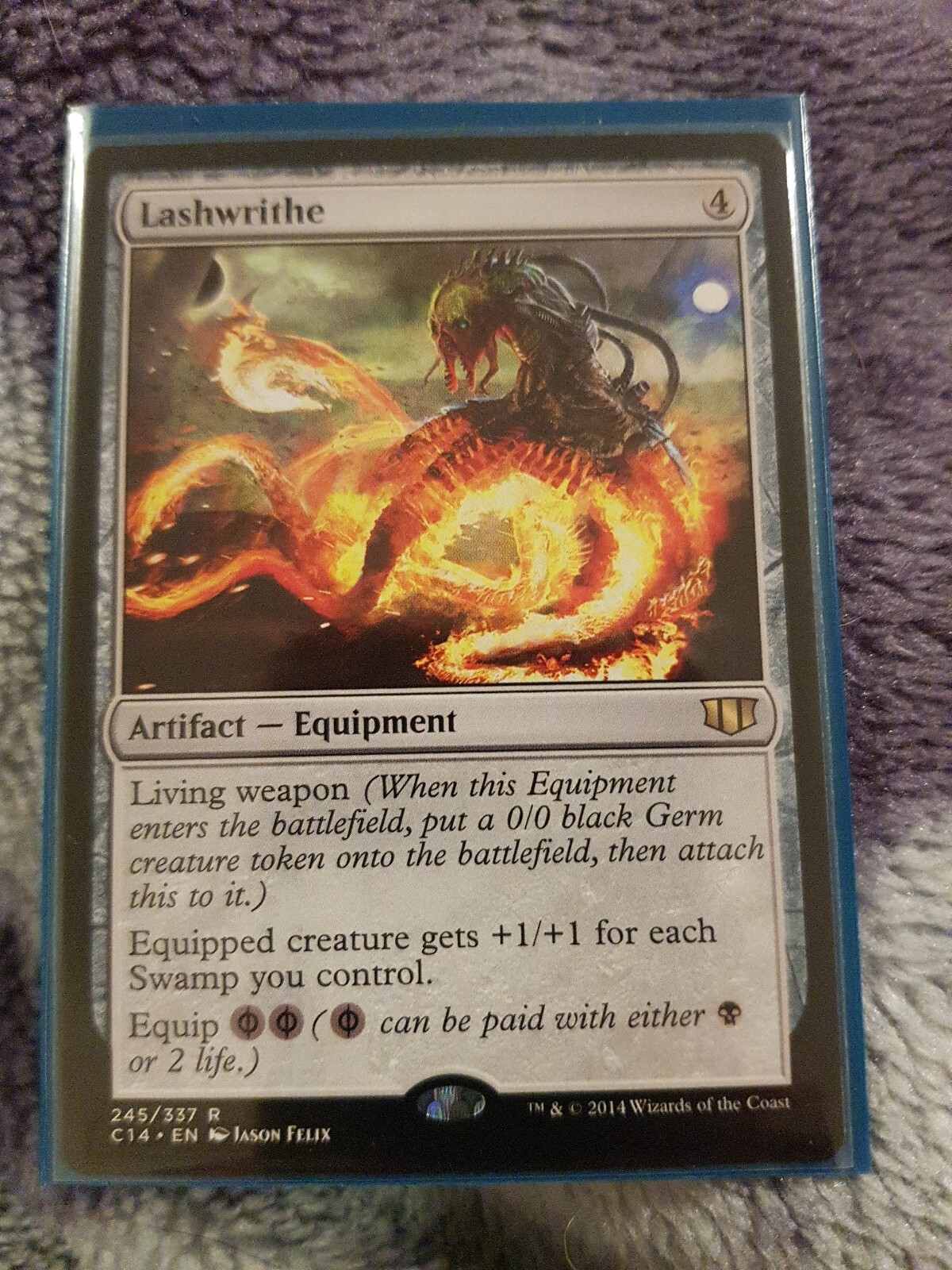 1x MTG Magic The Gathering TCG Lashwrithe Rare - Commander | eBay UK