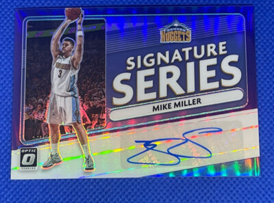 Mike Miller 2020-21 Donruss Optic Signature Series Auto Autograph ...