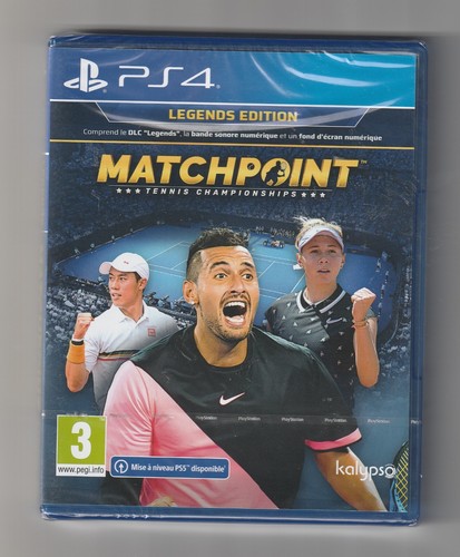 MATCHPOINT - TENNIS CHAMPIONSHIPS - KALYPSO 2022 - PS4 - NEUF | eBay