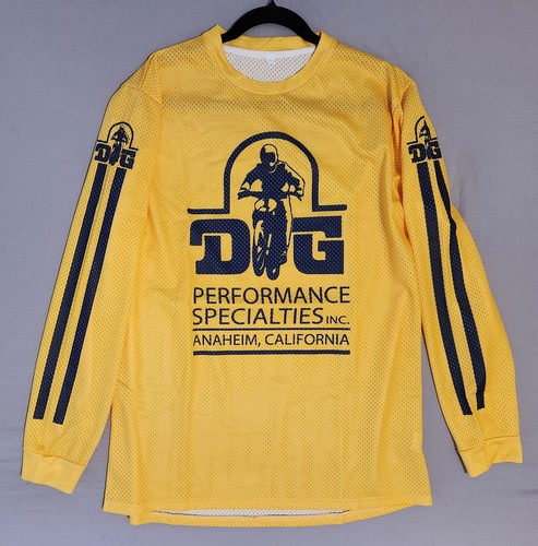 New Reproduction Vintage DG Shirt, Mens L, MX Motocross Twinshock | eBay
