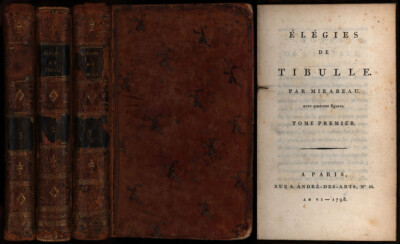 Albius Tibullus [Tibull]: Élégies de Tibulle. | eBay.de