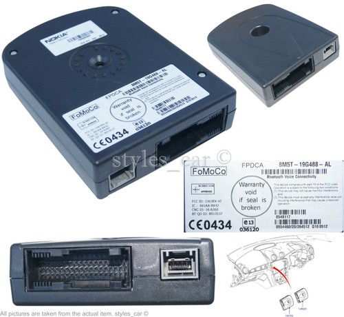 Genuine Ford Focus Fiesta Mondeo Kuga S-Max Bluetooth Module 8M5T ...