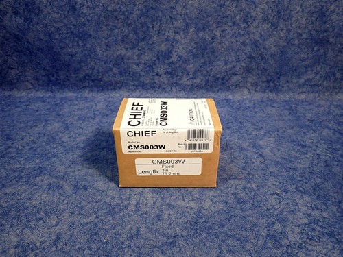 Chief CMS003W 3" Speed-Connect Fixed Extension Column White (G39) | eBay