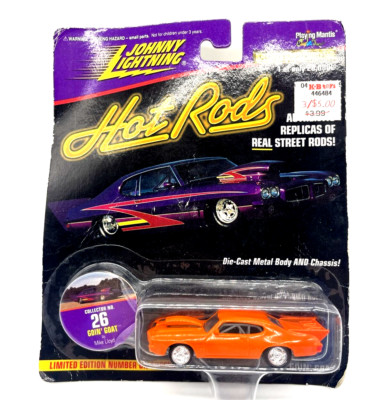 Johnny Lightning Pontiac GTO Orange #26 Hot Rods Goin' Goat Mike Lloyd ...