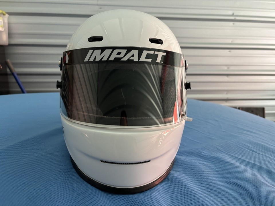 Impact Racing SA2020 1320 Helmet, White, X-Large | eBay