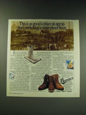 1987 Danner Boots Ad - This is as good a place as any to start ...