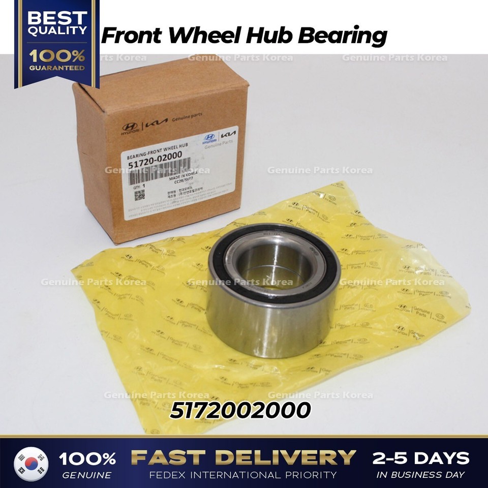 ⭐Genuine⭐ Front Wheel Hub Bearing 5172002000 for Hyundai Accent | eBay