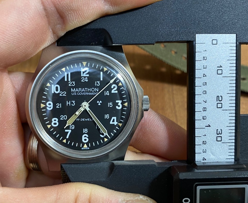 vintage Rare Marathon Gallet GG-W-113 H3 US Military Watch First Seri ...