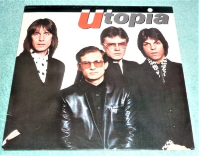 VINYL LP by UTOPIA "SELF-TITLED" (1982) NETWORK 60182 w/ BONUS 12" LP ...