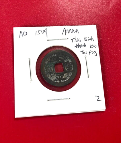 AD 1509 ANNAM THAI BINH THANH BAO COIN TAI PING GENUINE | eBay