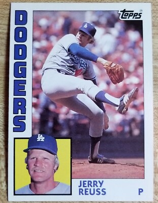 Jerry Reuss Los Angeles Dodgers 1984 Topps Baseball Card #170 MT | eBay
