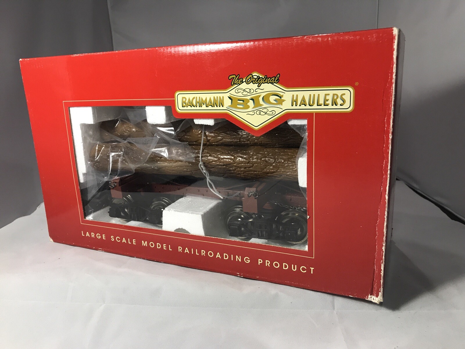 Bachmann 98490 Skeleton Log Cars w/Log Load - Metal Wheels MIB Awesome ...