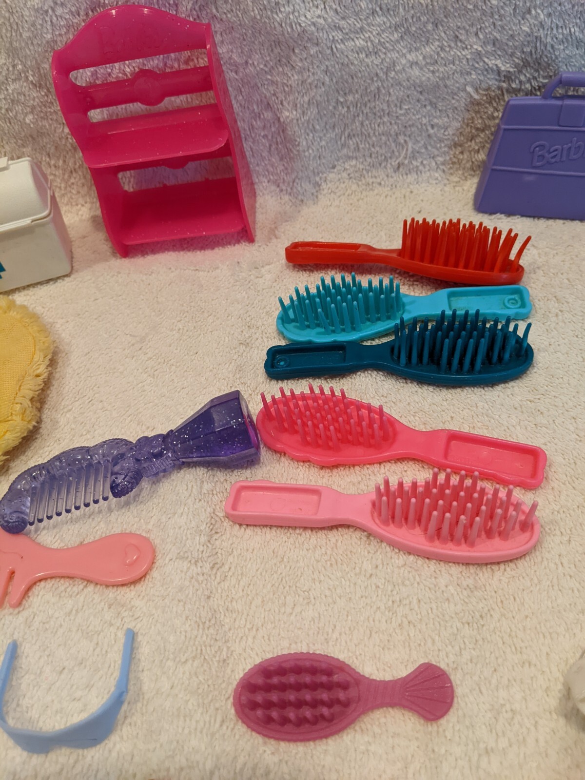 Vintage Barbie Doll Jewelry Purse ,combs, Hats, Accessory Lot | eBay