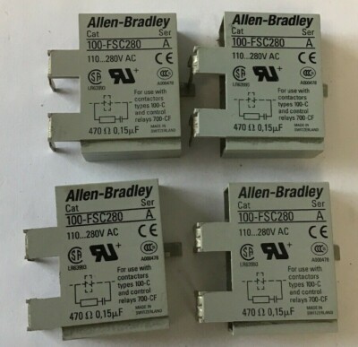 ALLEN BRADLEY 100-FSC280 SER.A SURGE SUPPRESSOR***LOTOF4*** | eBay