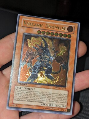 Yugioh Volcanic Doomfire - Ultimate - 1st Ed - LP - FOTB-EN008 | eBay