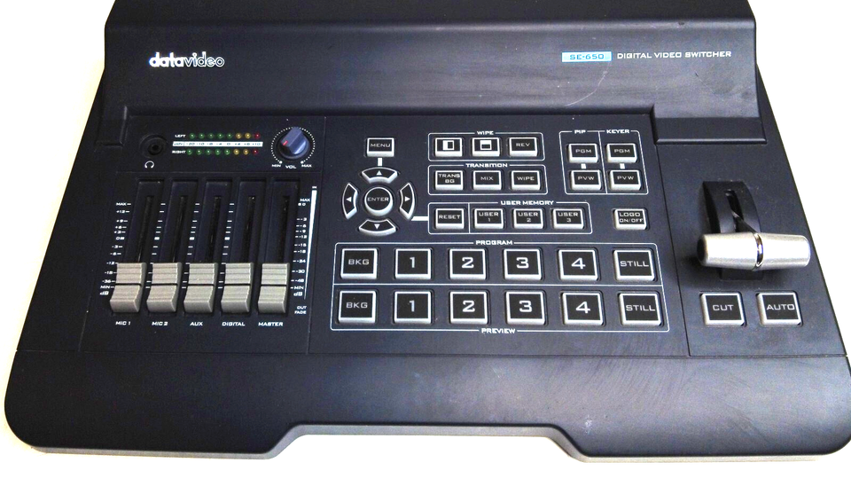 Data Video SE-650 HD 4-Ch. Production Switcher - Excellent - Free ...