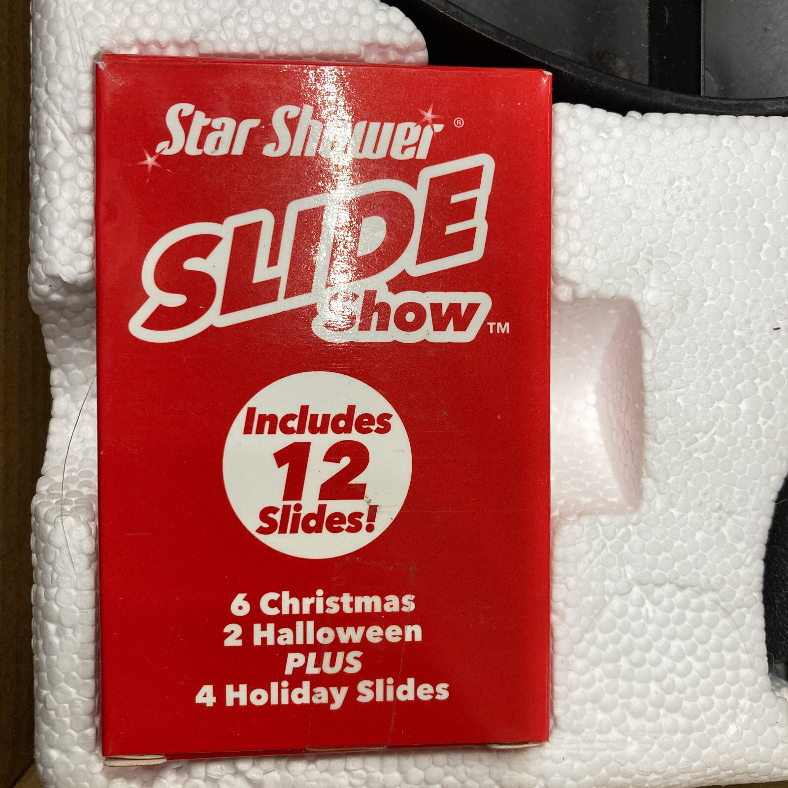 Star Shower Slide Show Outdoor LED Light Display w/ 12 Slides Halloween ...