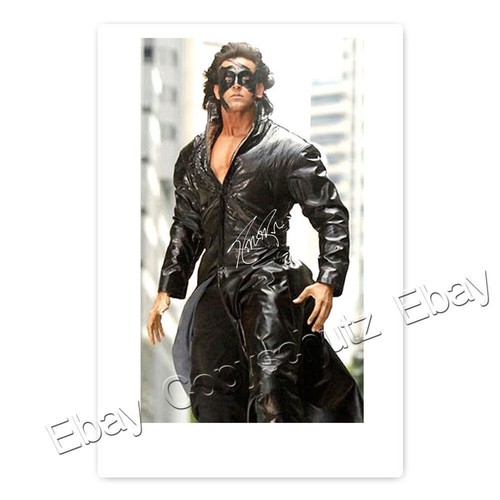 Hrithik Roshan - Bollywood Star - Autogrammfotokarte laminiert [AK5] | eBay