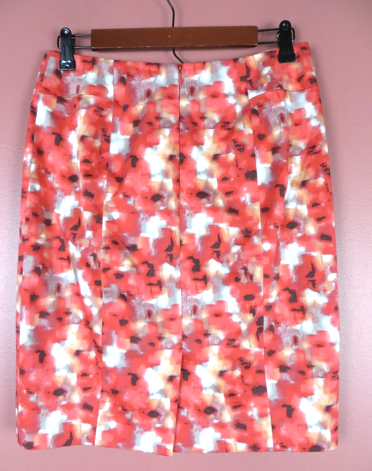 SK09884- ANN TAYLOR Womens 97% Cotton Straight Pencil Skirt Camouflage ...