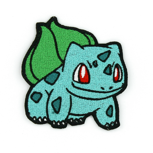 Bulbasaur Embroidery Patch, Iron On / Sew On Badge, Applique | eBay