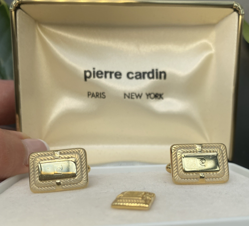 PIERRE CARDIN Vintage Cuff Links Estate Mens Jewelry Pre-Owned 1980s ...
