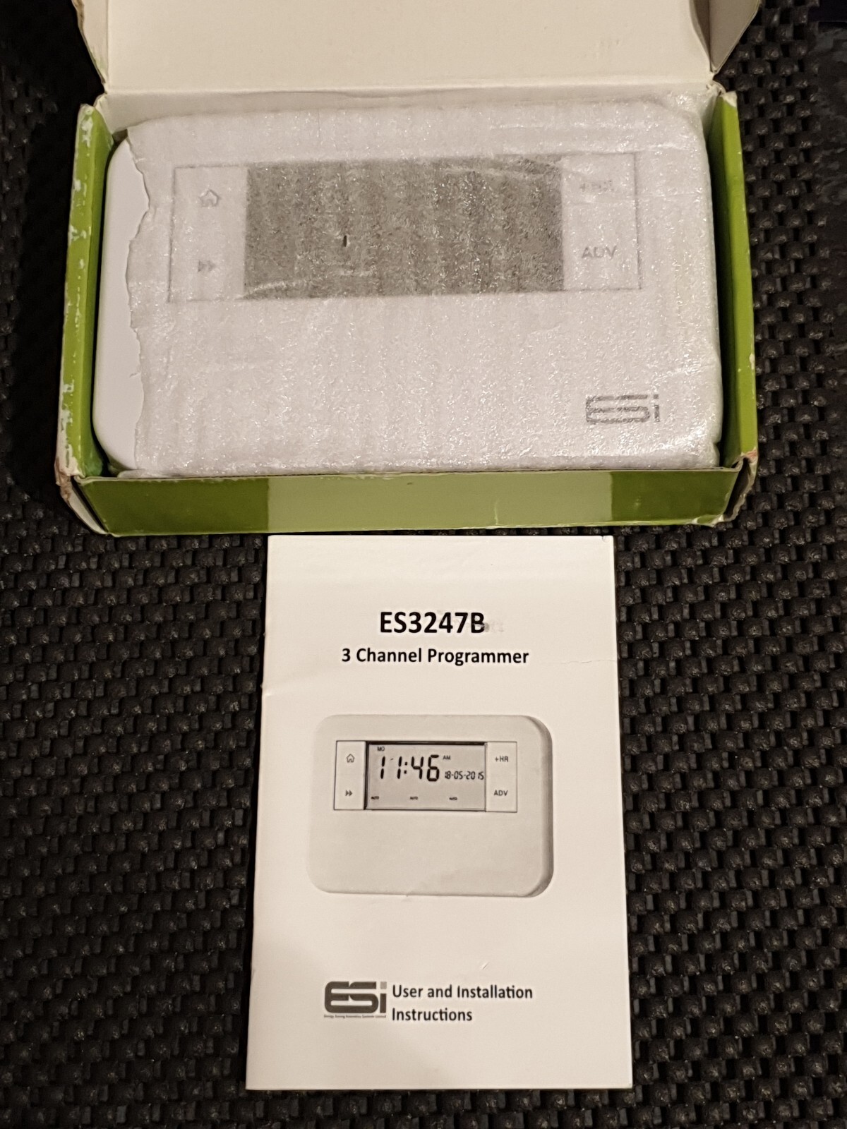 ESI Controls ES3247B 3 Channel Multi-Purpose 7 Day, Programmer | eBay UK