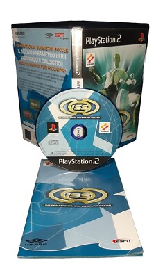 International Superstar Soccer ISS PS2 Playstation 2 Game Sony PAL Ita ...