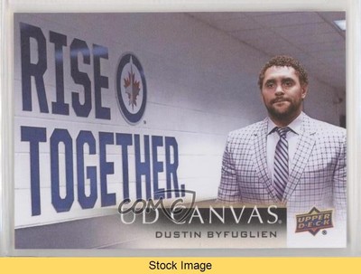 2018-19 Upper Deck UD Canvas Dustin Byfuglien #C89 READ t4m | eBay