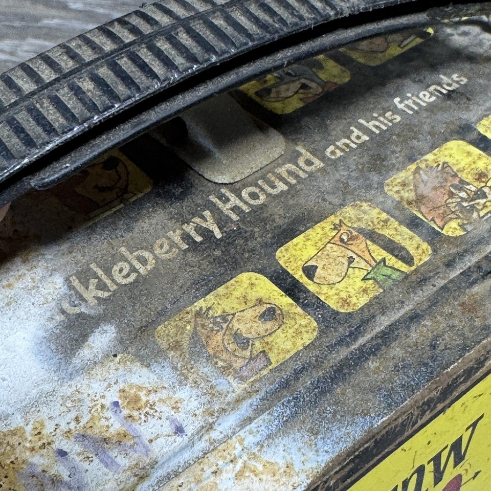 Vintage 1962 Huckleberry Hound Aladdin Lunchbox Quick Draw McGraw Hanna ...