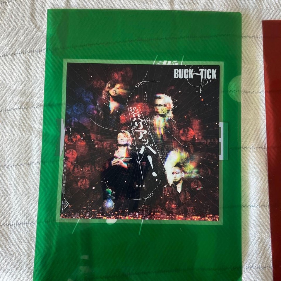 BUCK-TICK clear file set 5 colors and key chain | eBay Australia
