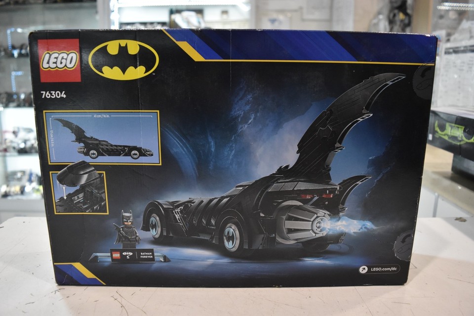 LEGO 76304 DC Comics Super Heroes Batman Forever Batmobile | eBay Australia