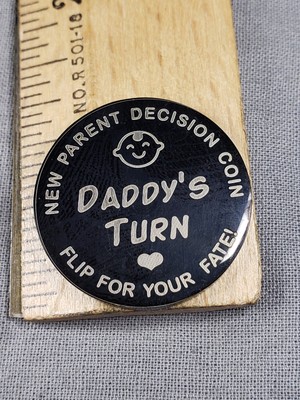Funny Baby Gift Parents Decision Coin Pregnancy Gifts New Dad Mom Gifts ...